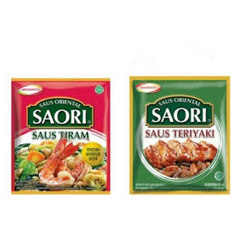 Jual Saori Saos Tiram & Teriyaki Sachet | Shopee Indonesia