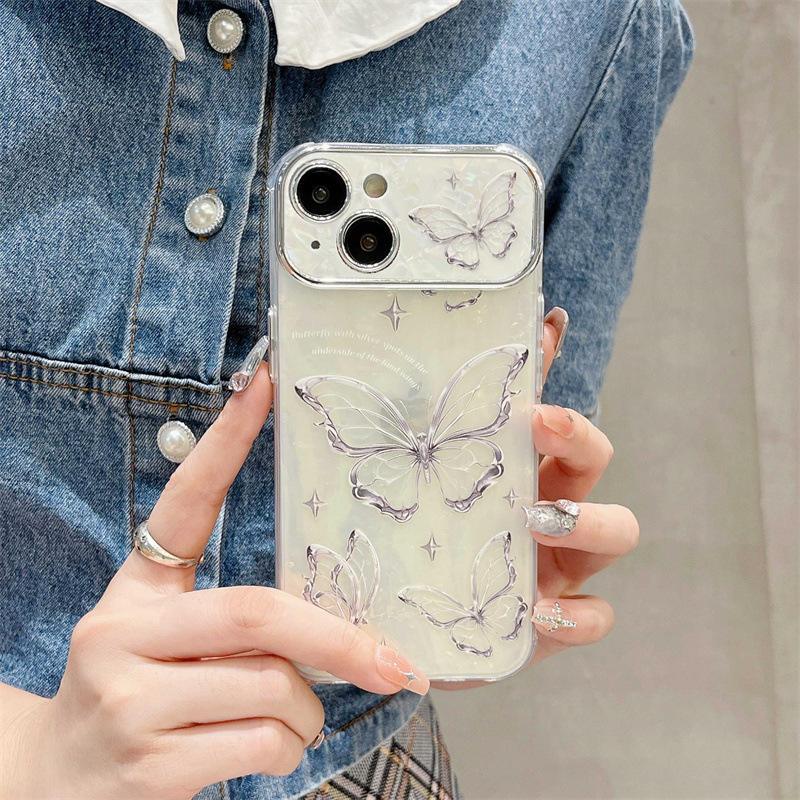 Jual Myroots Silver Butterfly Case For Iphone 15 14 13 12 11 Pro Max ...