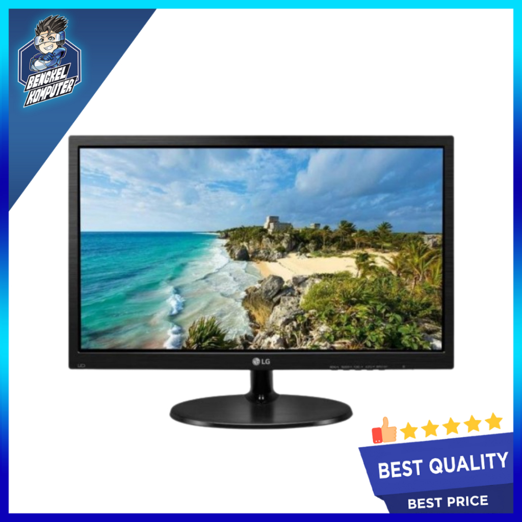 Jual MONITOR LG LED 19M38L 18.5" (5MS, HD, HDMI, RESOLUSI 1366 x 768 ...
