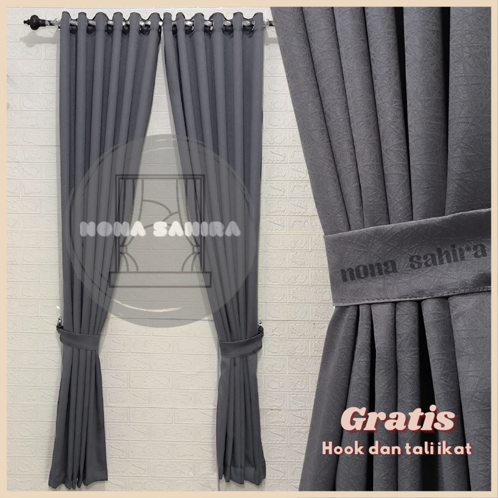 Jual GORDEN BLACKOUT GORDENG POLOS GORDYN JENDELA HORDENG PINTU ...