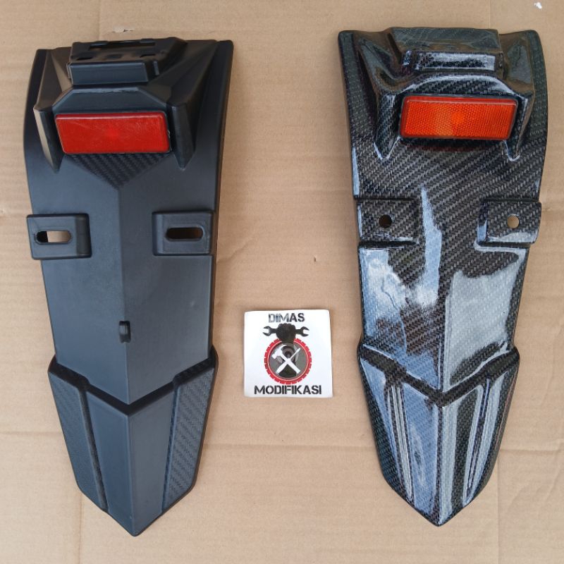 Jual Spakbor Exciter Supra GTR 150 Carbon Bahan Plastik ABS Spakbor ...