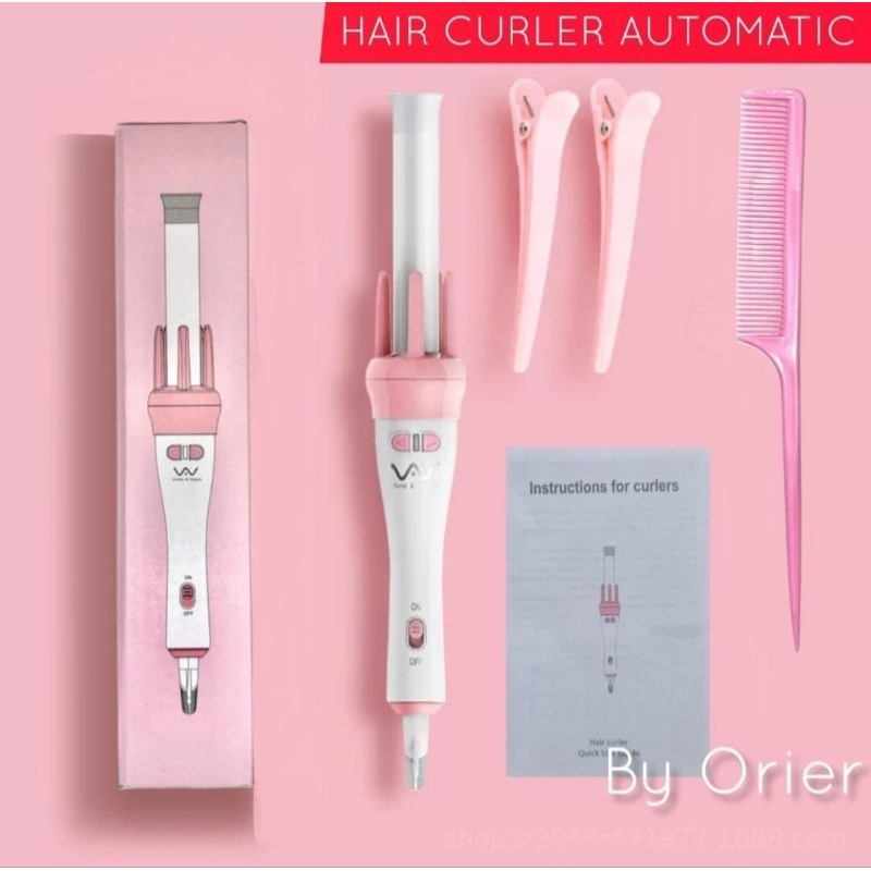 Jual HAIR CURLER AUTOMATIC / CATOK RAMBUT KERITING OTOMATIS | Shopee ...