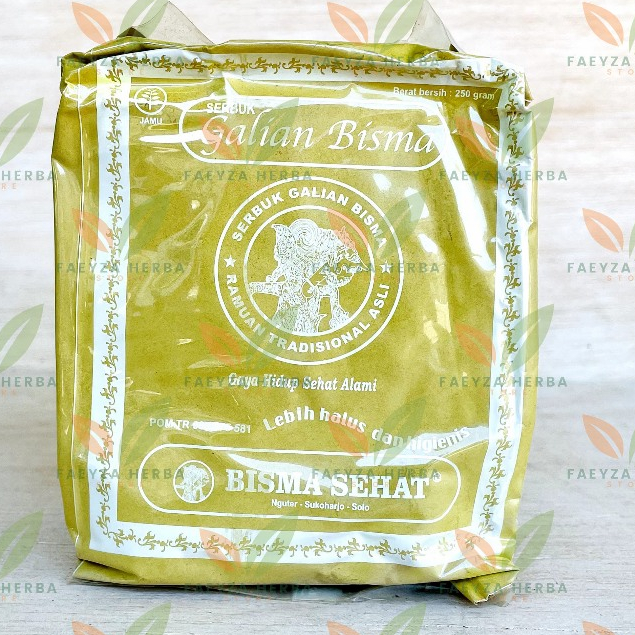 Jual Jamu Serbuk Galian Bisma Semriwing Isi 250 gram / Jamu Pegelinu ...