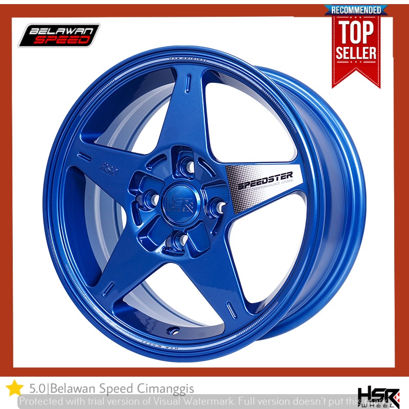 Jual PELEK MOBIL RACING VELG MODIFIKASI RING 15 R15 HSR SPEEDSTER PCD 4X100 UNTUK WULING AIR EV ...