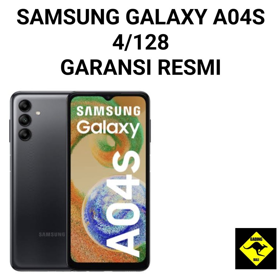 Jual SAMSUNG Galaxy A04S 4/128 Ram 4Gb /128Gb Triple Camera Garansi ...