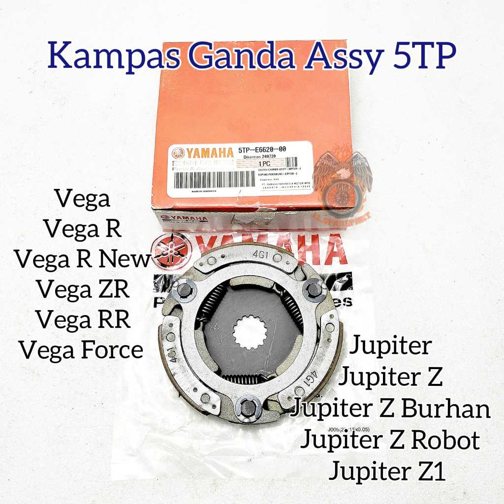 Jual Kampas Ganda Assy Bebek Yamaha 5TP Asli Original Yamaha Jupiter Z Burhan Robot Vega R New ...