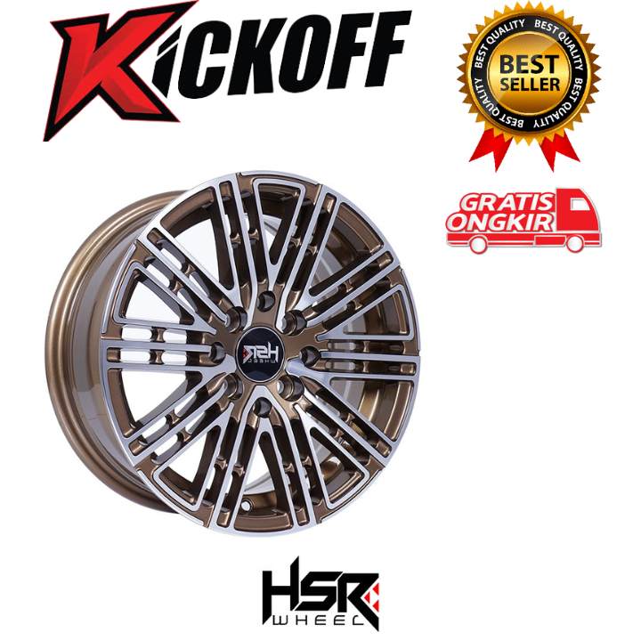 Jual PELEK MOBIL HSR TOMOK R14 VELG RACING XENIA , WULING AIR EV , SIGRA , CALYA PCD 4X100 ...