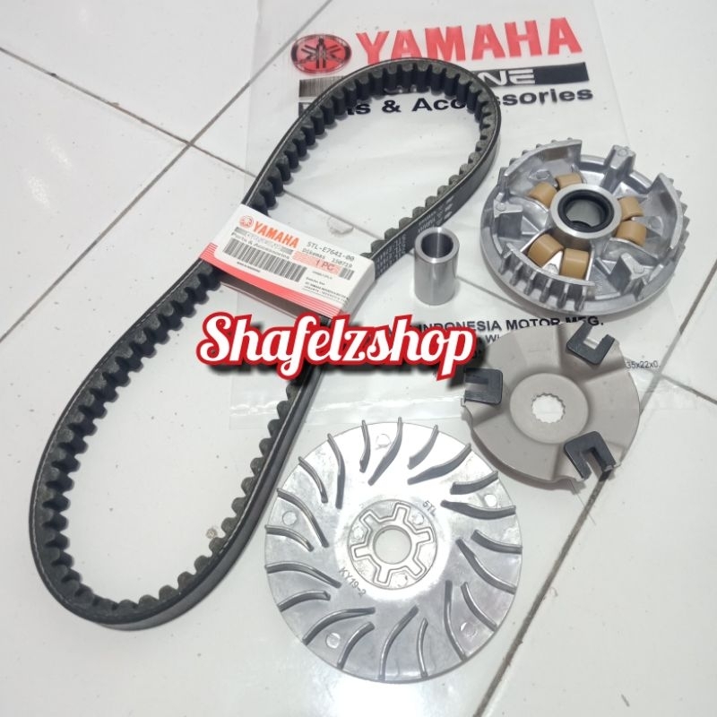 Jual Paket Lengkap CVT 5TL - Rumah Roller Assy Set Kipas Plus Vanbelt Mio Sporty / Mio Smile ...