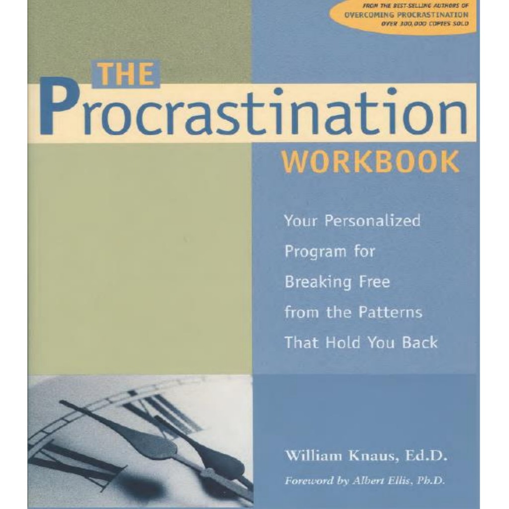 Jual [ENG05] The Procrastination Workbook (William J. Knaus) | Shopee ...