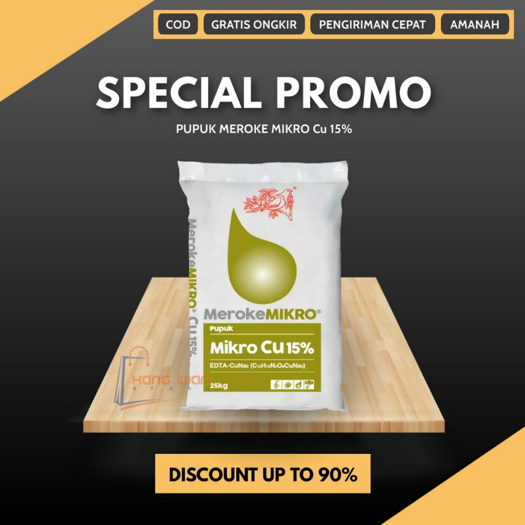 Jual Termurah Meroke Mikro Cu 15% Pupuk Dalam Bentuk Kelat EDTA Kemasan ...