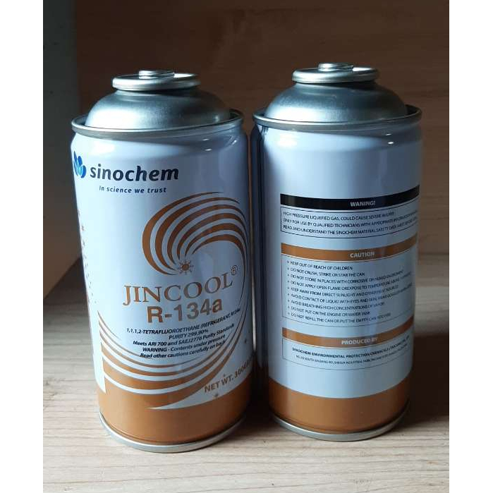 Jual FREON JINCOOL SINOCHEM R-134a 300grams | Shopee Indonesia