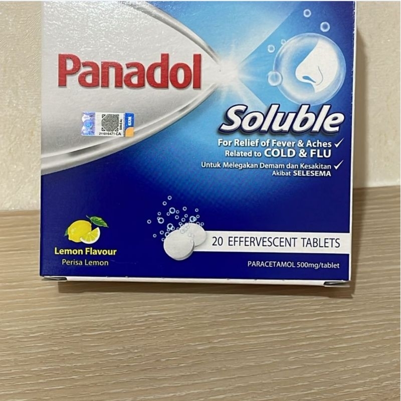 Jual Panadol Soluble Cold&Flu isi 20 Tablet | Shopee Indonesia