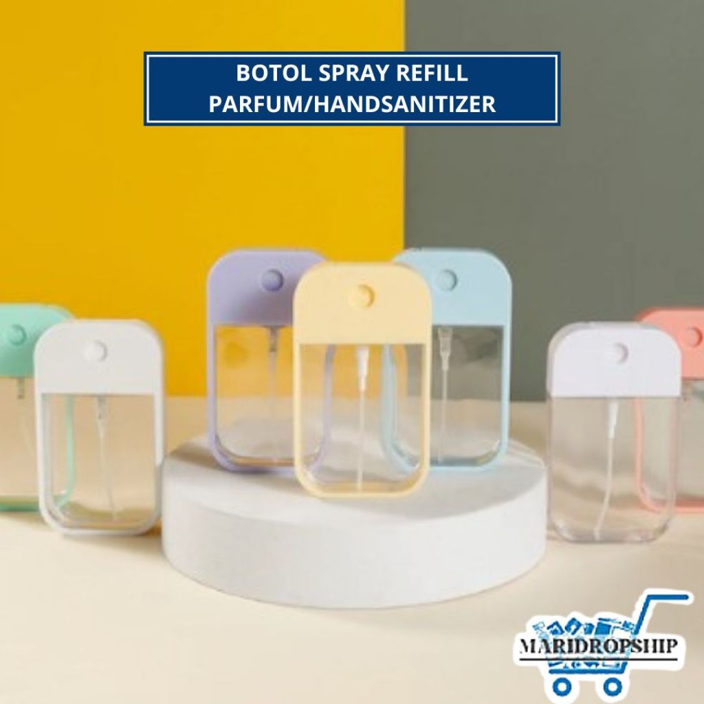 Jual BOTOL SPRAY REFILL PARFUM 45ML / WADAH BOTOL UNTUK PARFUM HAND ...
