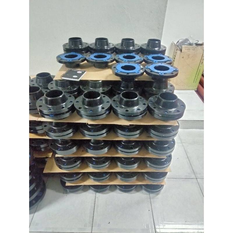 Jual welding neck / WN flange carbon steel A 105 size 4" class #300 sch 40 | Shopee Indonesia