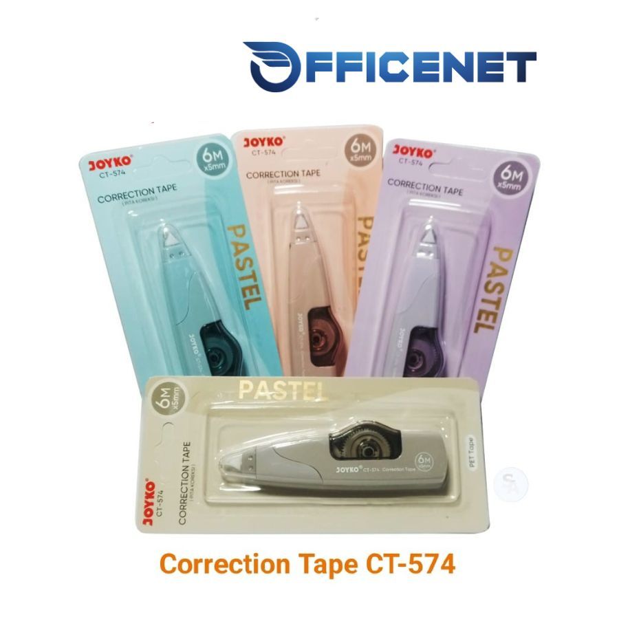 Jual TIP-X CORRECTION TAPE PITA KOREKSI ROLL KERTAS JOYKO CT-574 | Shopee Indonesia