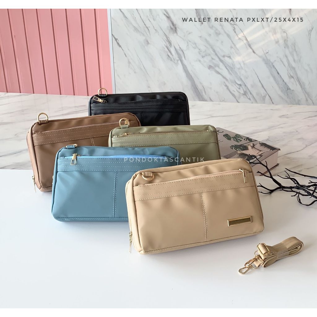 Jual Wallet Renata Tas Selempang Wanita Clutch | Shopee Indonesia