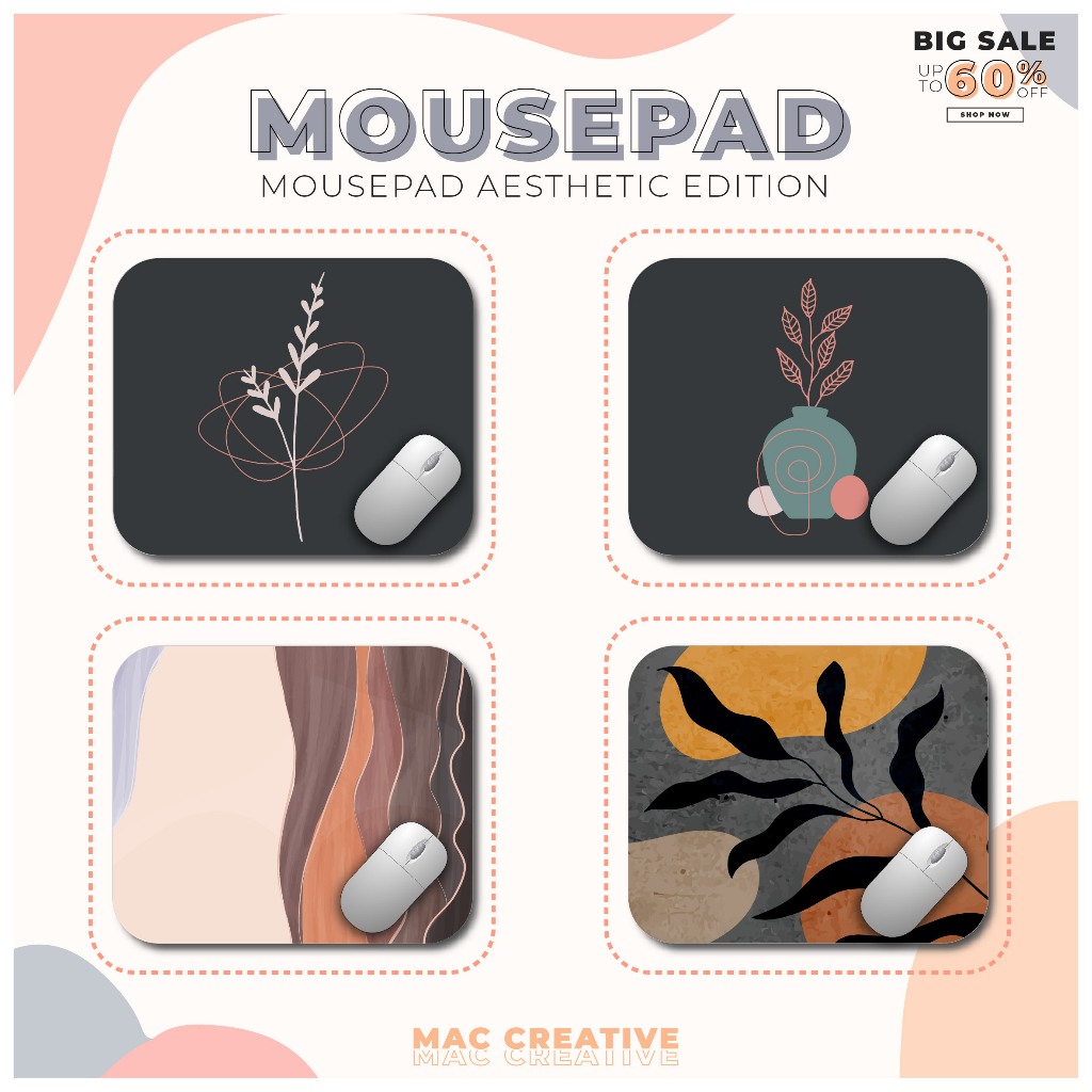 Jual [ MAC ] MOUSEPAD AESTHETIC - ALAS MOUSE AESTHETIC - MOUSEPAD ...