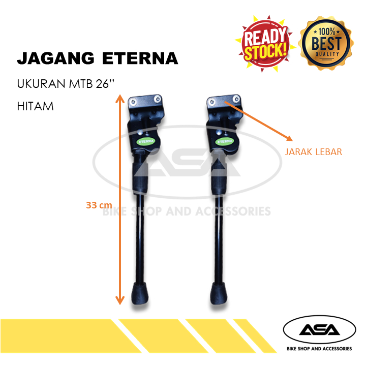 Jual Jagang Standar Jongkrak Sepeda MTB 26” ETERNA murah baru ori ...