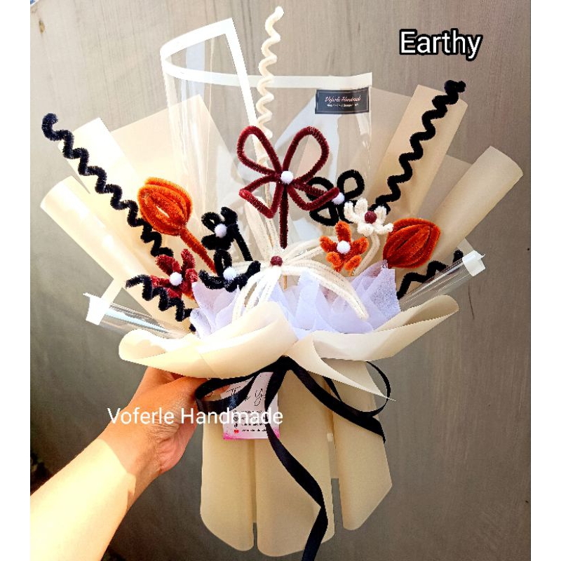 Jual Buket Bucket Bunga Pipe Cleaner Kawat Bulu Murah Kado Pacar ...