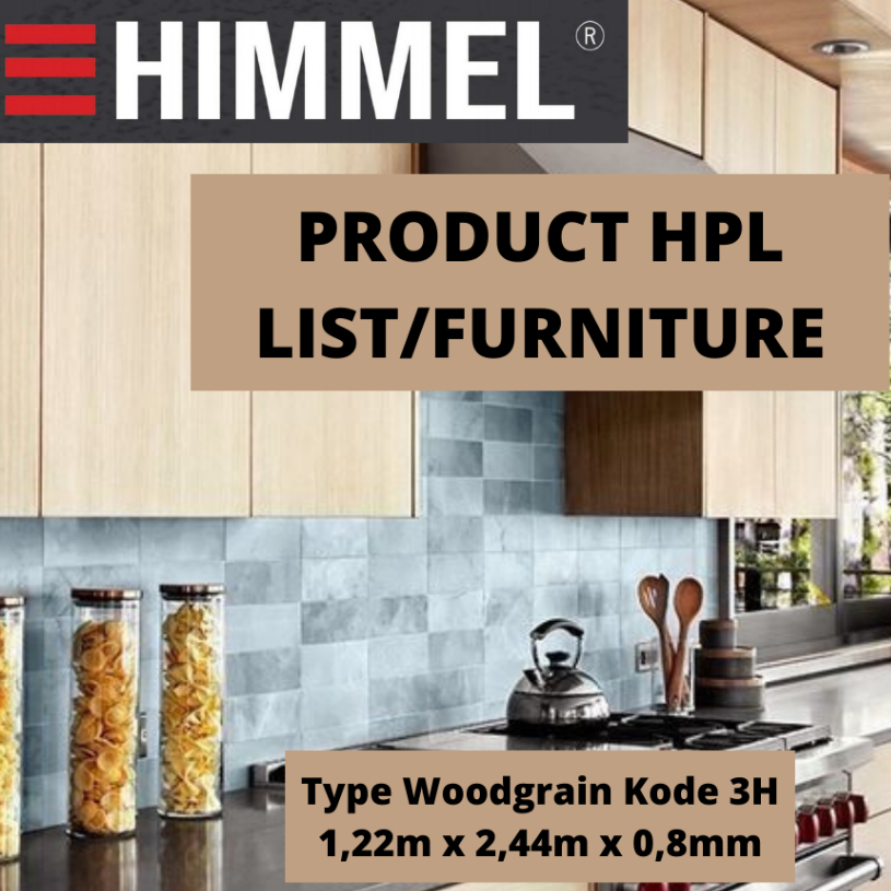 Jual HPL Himmel Type Woodgrain Kode 3H Motif Kayu | Pelapis Furniture ...