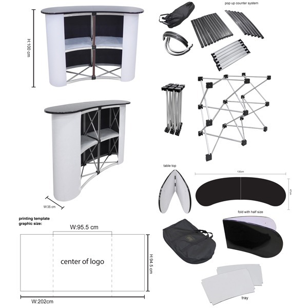 Jual Meja Pop Up, meja promosi, meja lipat, booth promosi, meja booth ...