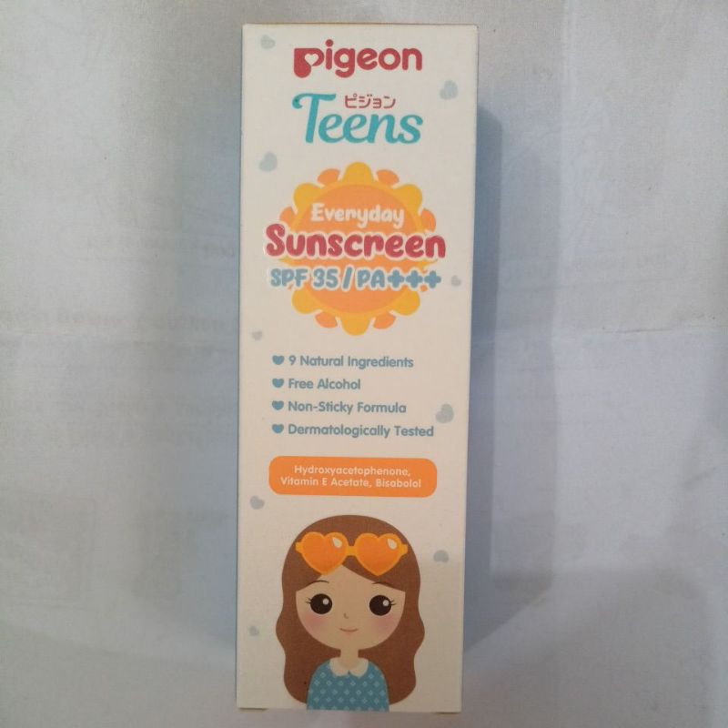 Jual Pigeon Teens Sunscreen SPF 35 PA+++ 30ml | Shopee Indonesia