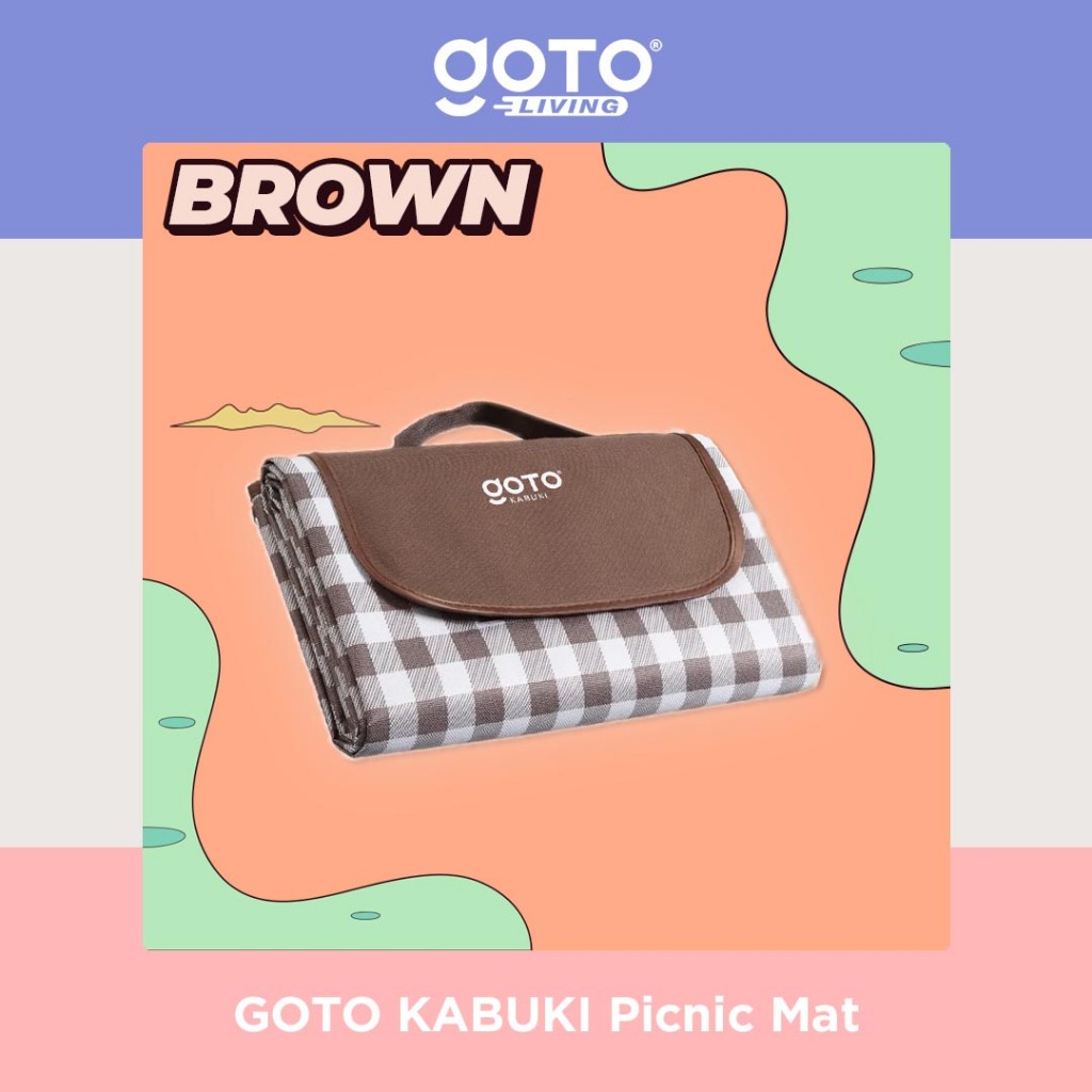 Jual Goto Kabuki Picnic Mat Tikar Lipat Karpet Piknik Tebal Waterproof ...