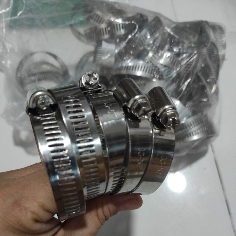 Jual klem selang stainless 2 inch | Shopee Indonesia