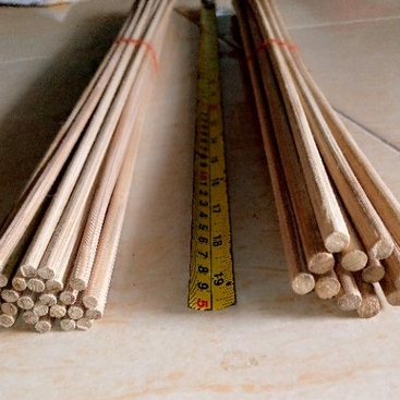 Jual stik bambu diameter 8 Mili panjang 50 cm | Shopee Indonesia