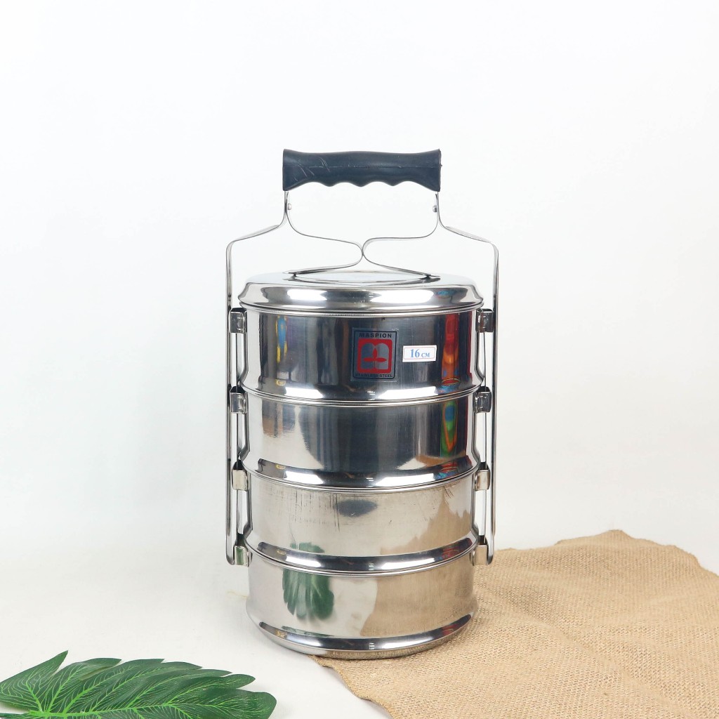 Jual Rantang Susun Rantang Stainless Serbaguna 4 Susun - DTG | Shopee ...