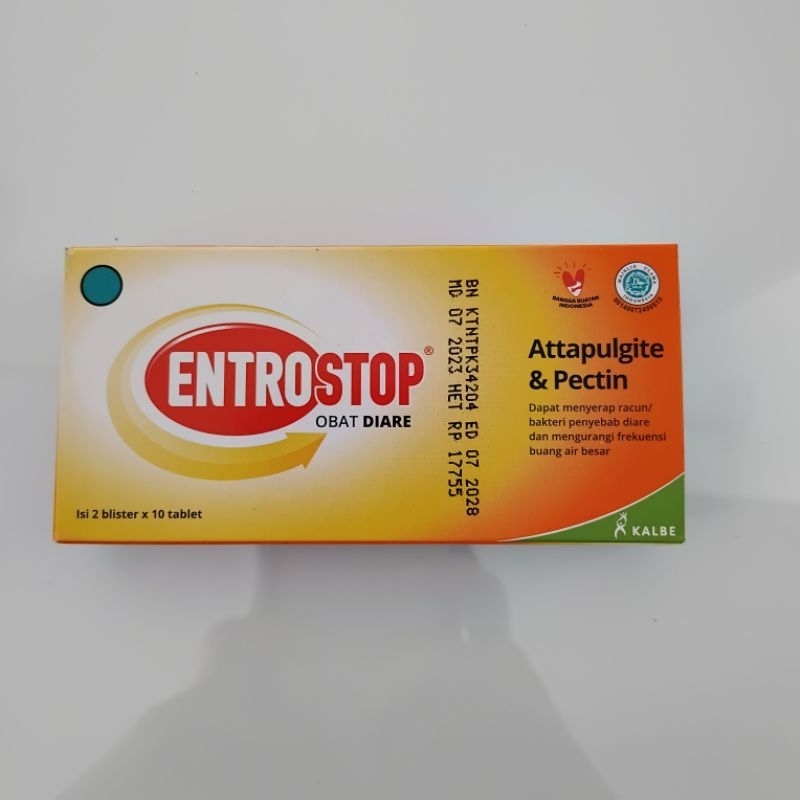 Jual ENTROSTOP TABLET ISI 2 BLISTER (20 TABLET) | Shopee Indonesia