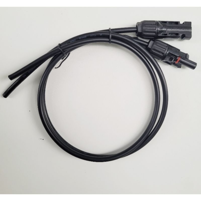 Jual Kabel Solar Panel 2x2,5mm Kabel Panel Surya 2x2.5mm + Mc4 Connector | Shopee Indonesia