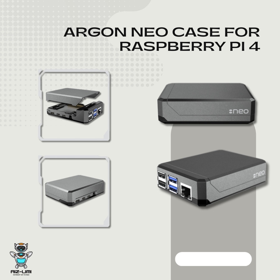 Jual Argon NEO Raspberry Pi 4 Aluminum Case | Shopee Indonesia