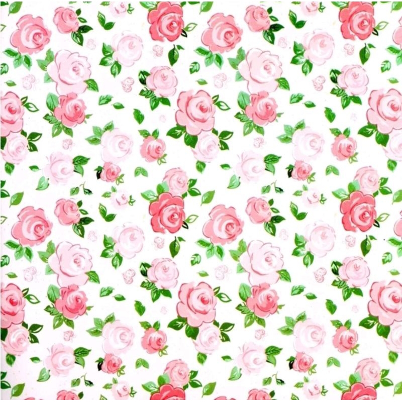 Jual KERTAS KADO DOFF MOTIF FLOWER / KERTAS KADO SANWA ULANG TAHUN ...