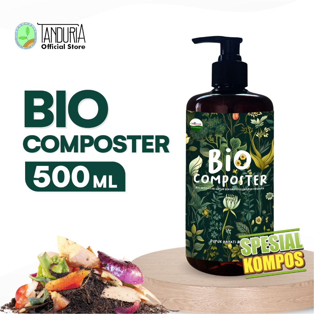 Jual TANDURIA - Bio Composter Percepat Pembuatan Kompos 500 ml | Shopee ...