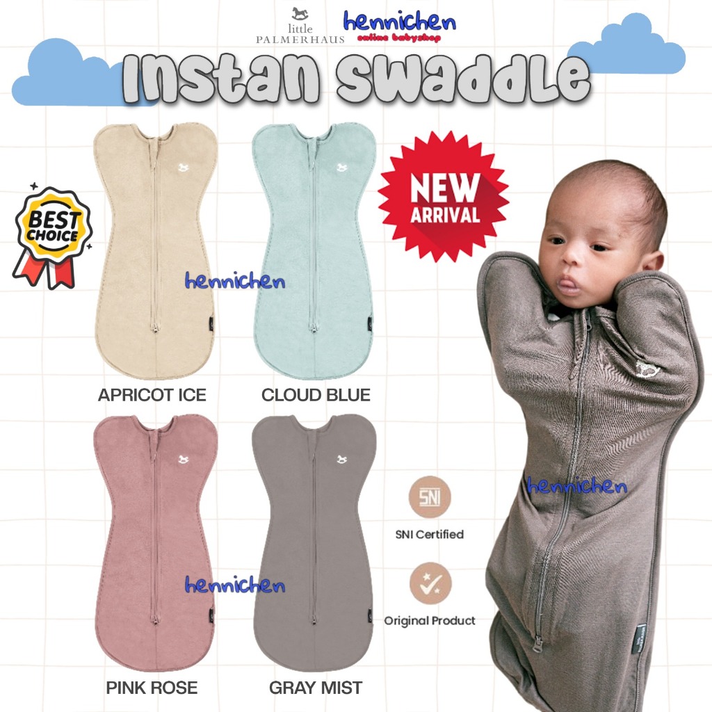 Jual LITTLE PALMERHAUS - BEDONG INSTAN / INSTANT SWADDLE | Shopee Indonesia