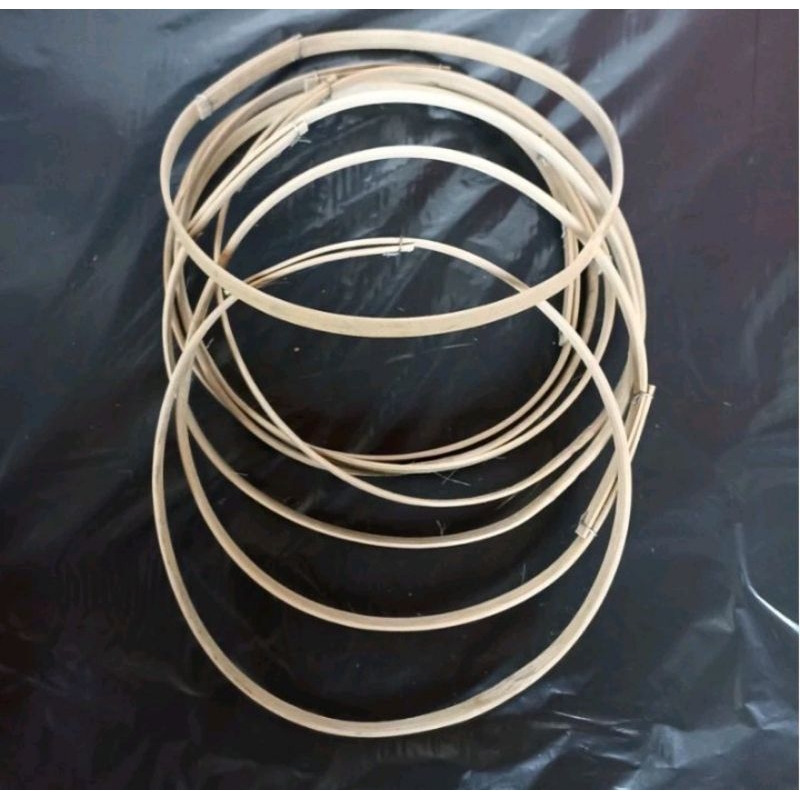 Jual termurah Ring lingkaran Bambu untuk turus tanaman serba guna/ ajir ...