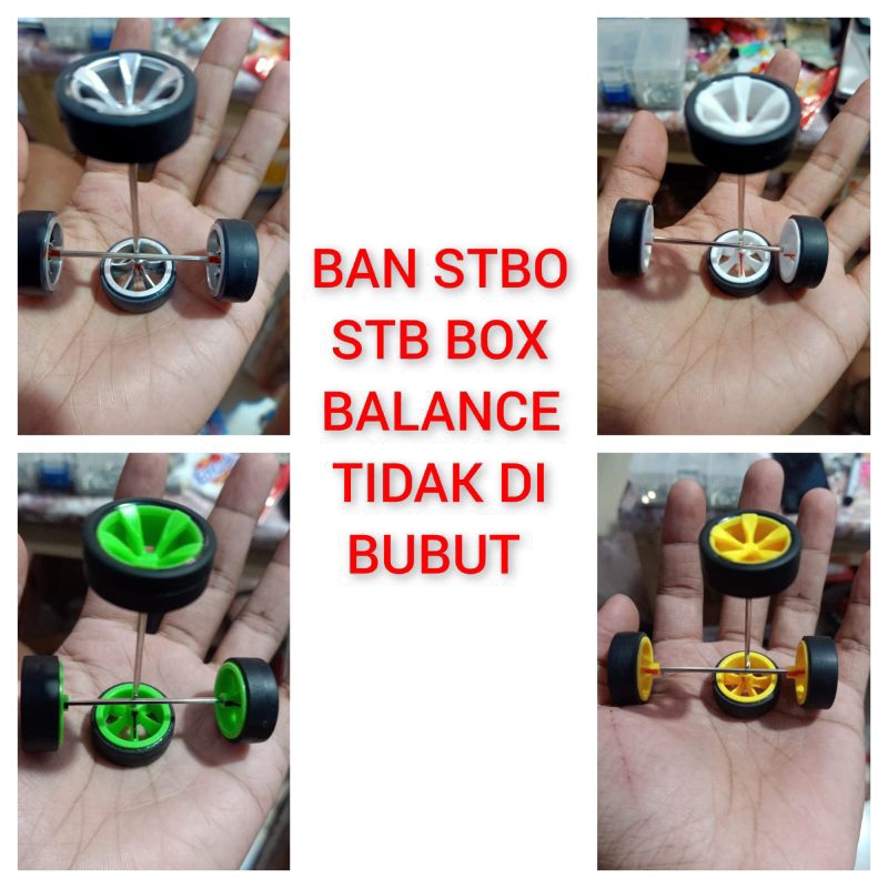 Jual Ban Balance STBO STB Box Tidak bubut Full Original Tamiya + Ban ...