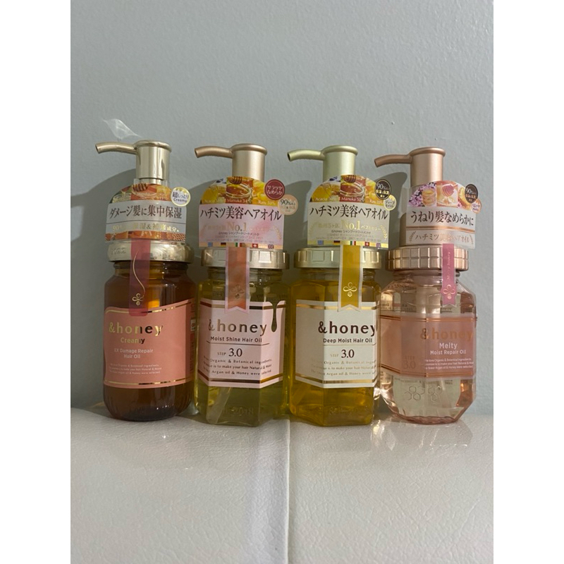 Jual &Honey Hair Oil Original Japan | Shopee Indonesia