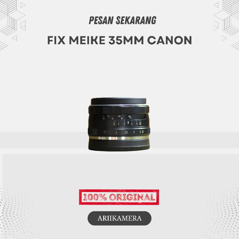 Jual LENSA MEIKE 35MM F1.7 APS-C FOR MIROLLES CANON MEIKE 35MM | Shopee ...