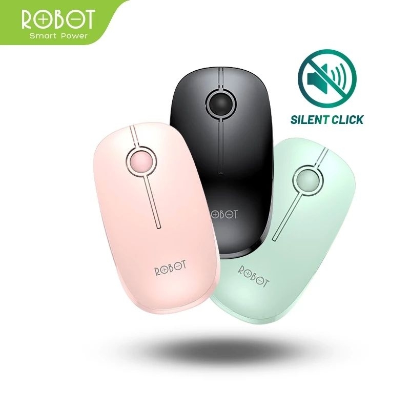 Jual MOUSE RBT WIRELESS 2.4ghz MOUS SILENT CLICK NON PACK | Shopee ...