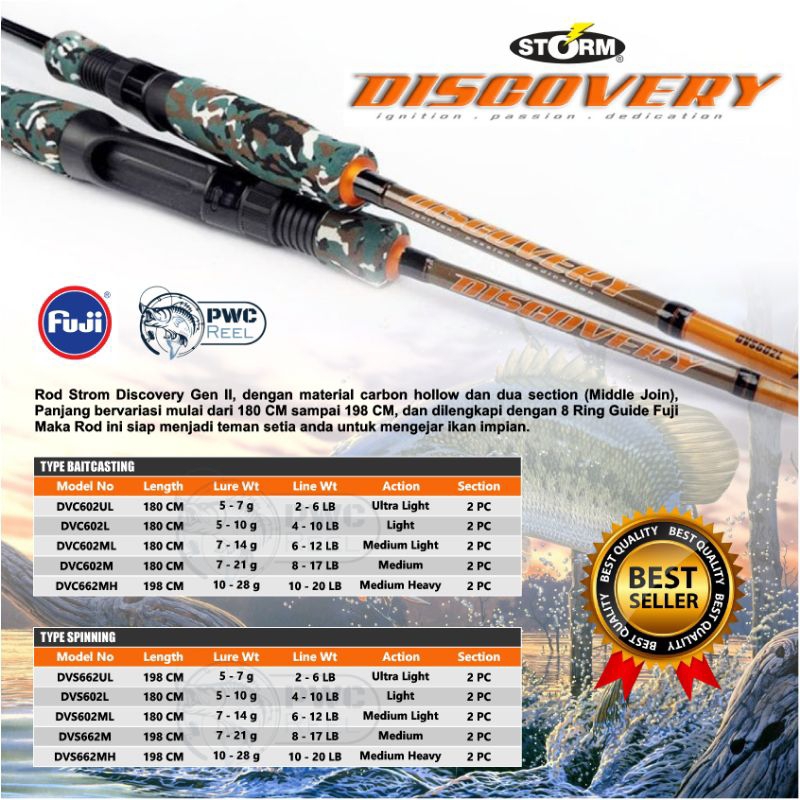 Jual Rod Strom Discovery GEN II | Shopee Indonesia