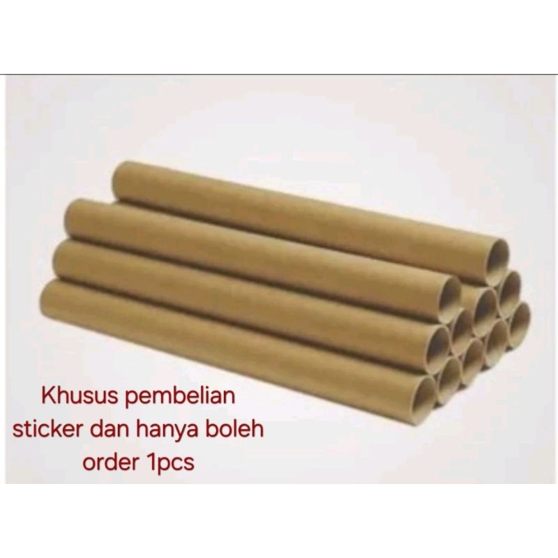 Jual Selongsong Sticker 152cm pengaman packing sticker panjang disesuaikan dengan ukuran sticker ...