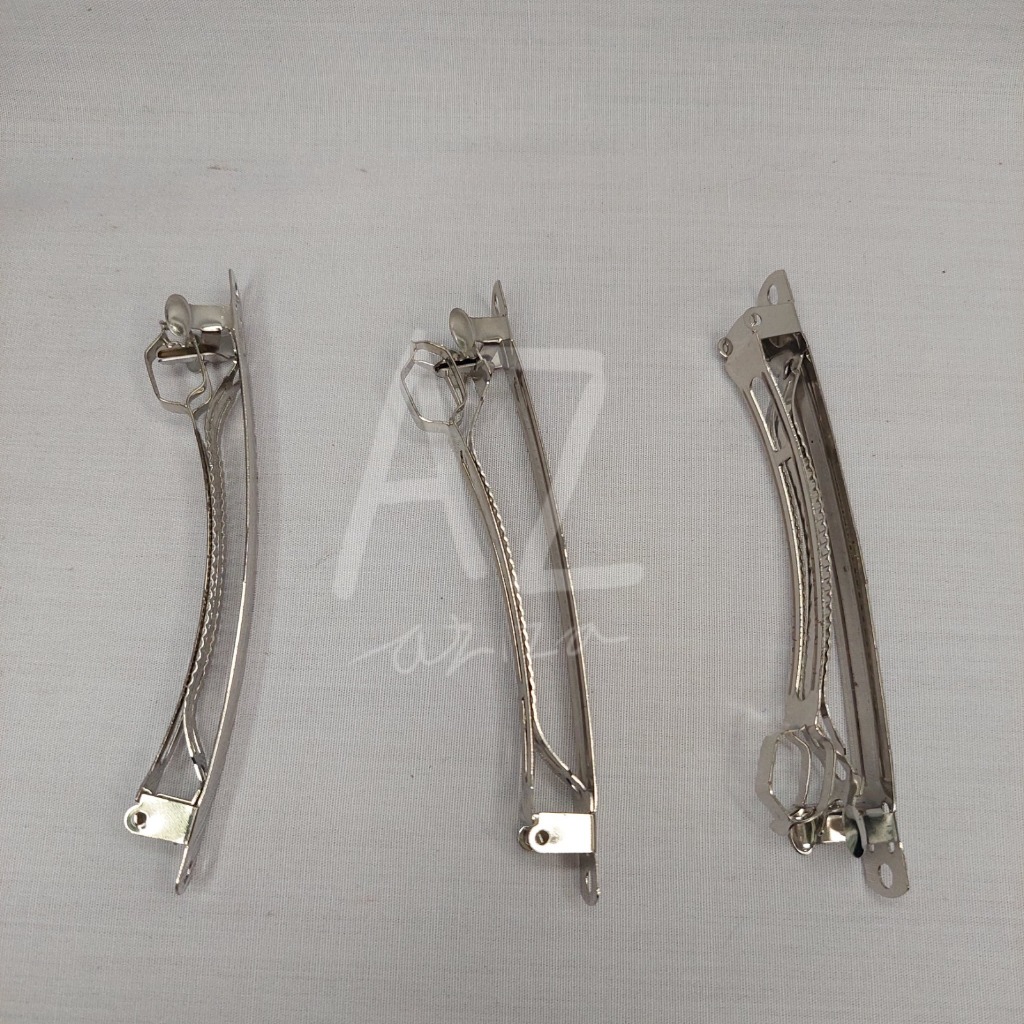 Jual Rangka Penjepit Rambut / Jepit Rambut Besi Besar 9 cm / Jepit Besi ...