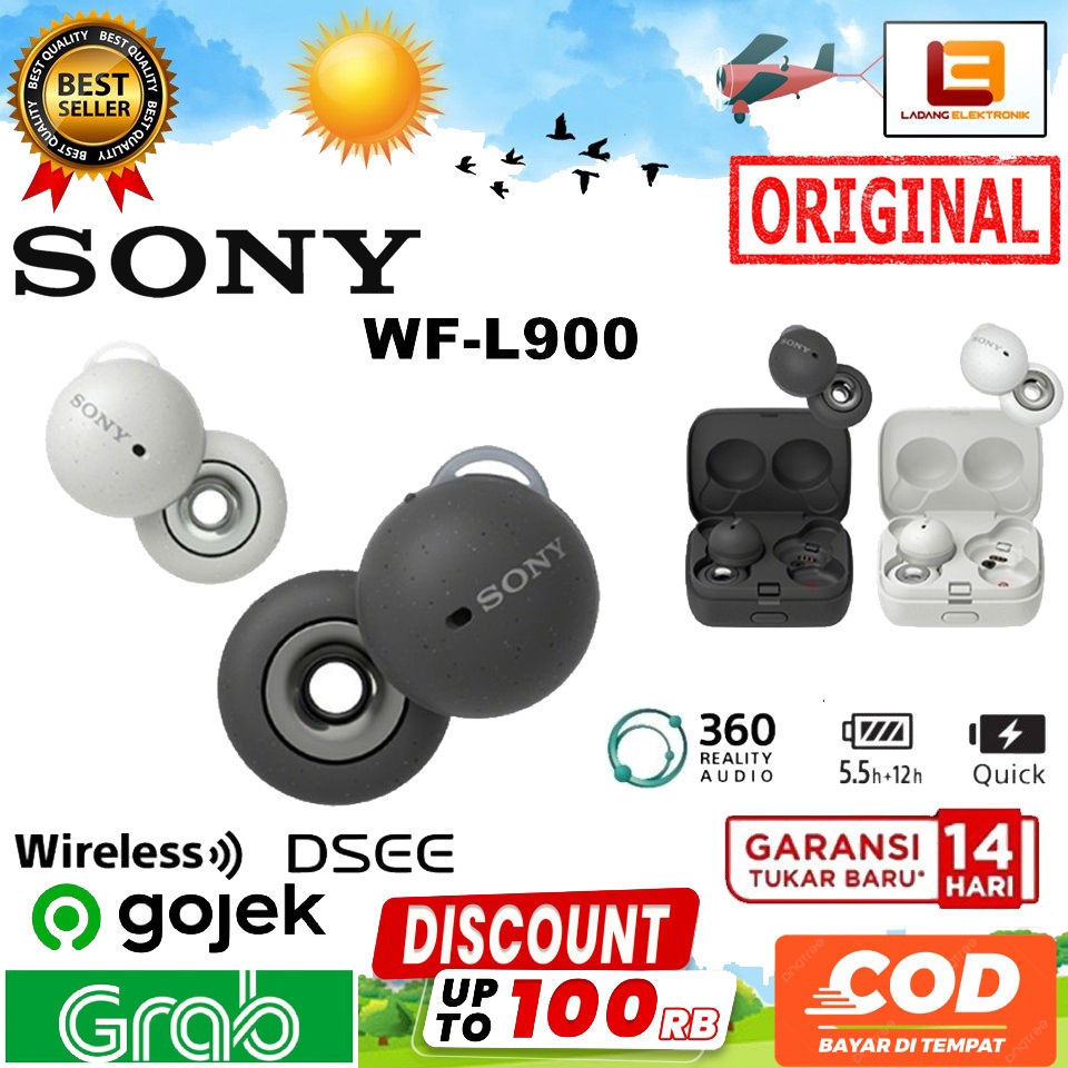 Jual Sony Wf L900 Linkbuds True Wireless Earphone Tws Link Buds L90