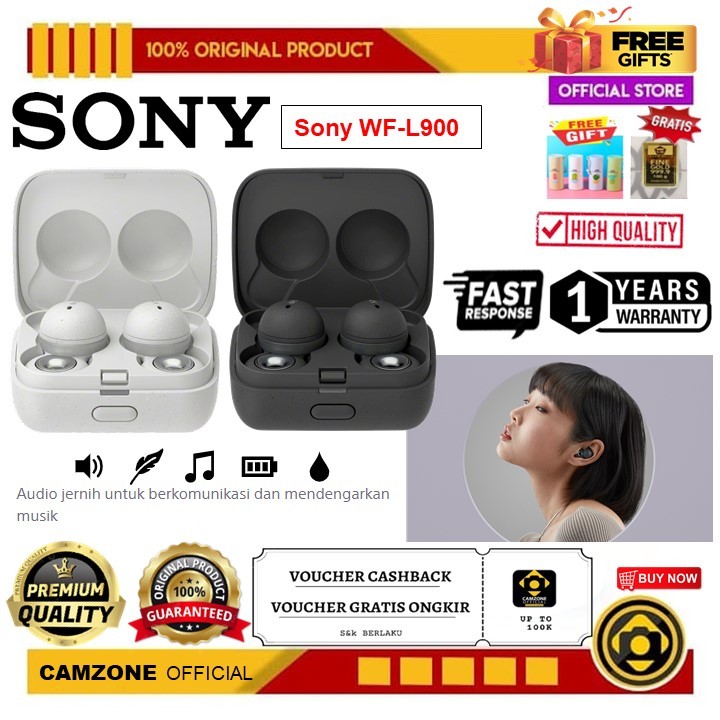 Jual Sony WF-L900 LinkBuds True Wireless Open Earbuds | Shopee Indonesia