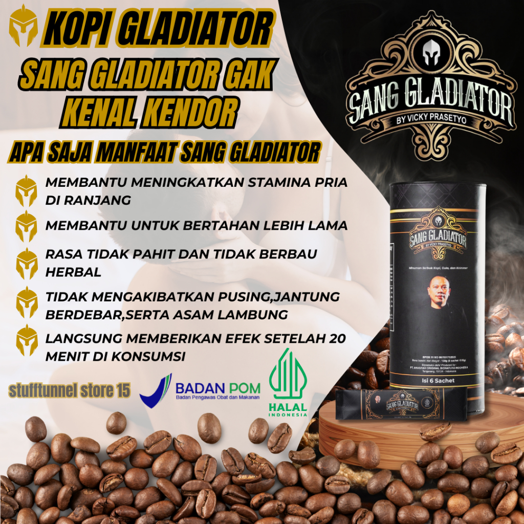 Jual Kopi Gladiator Original - Kopi Gladiator Original - Kopi Kuat ...