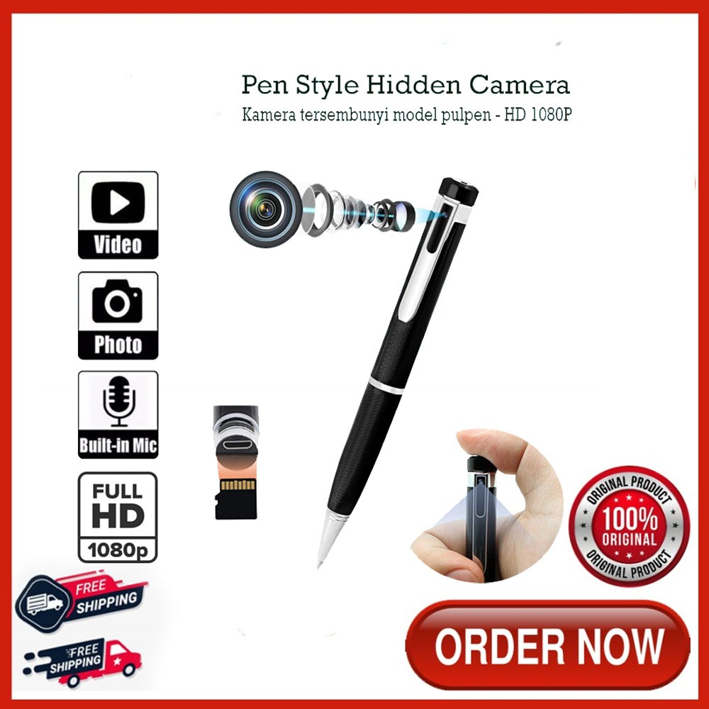 Jual Spy Camera Pen V8 HD 1080P - Kamera Pen Video Foto 5MP | Shopee ...