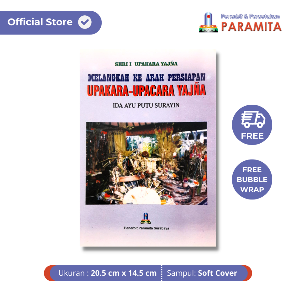 Jual Buku Agama Hindu Seri I Upakara Yajna: Melangkah ke Arah Persiapan ...