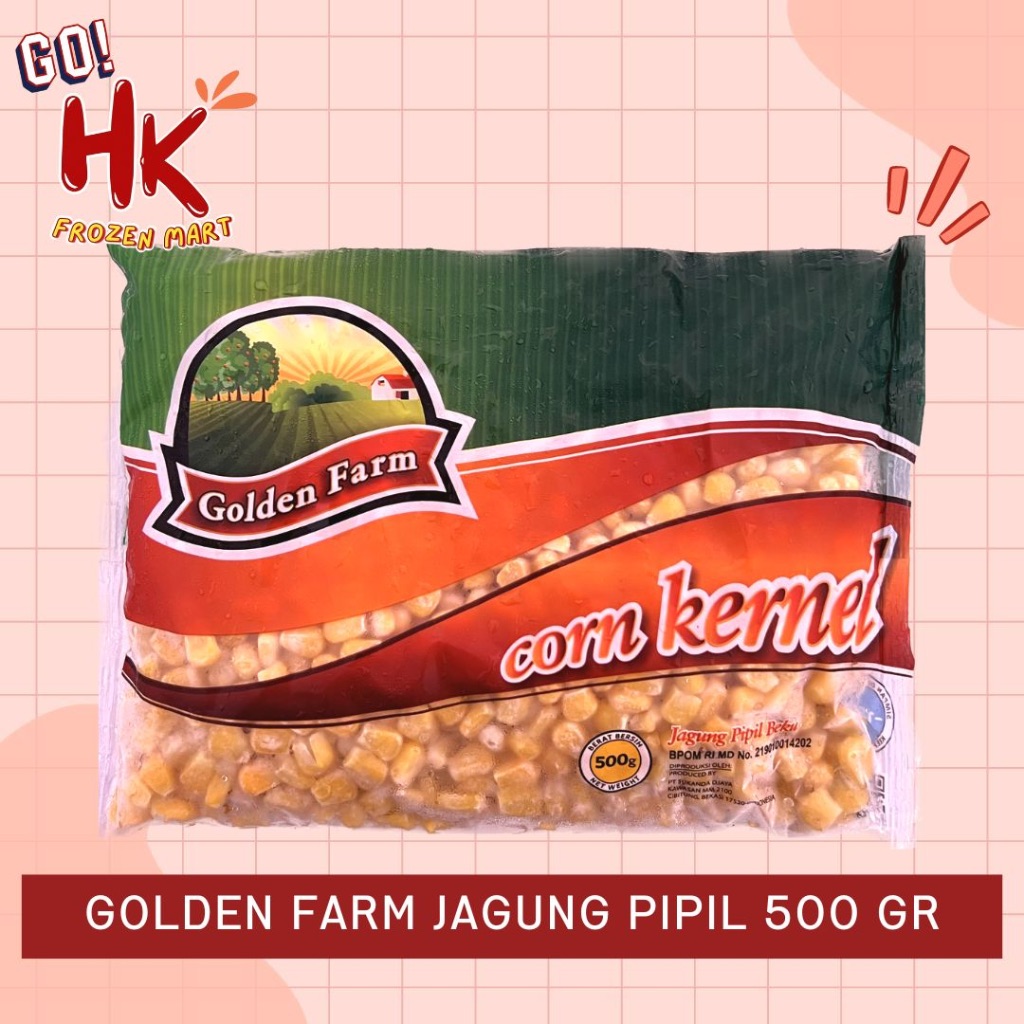Jual Golden Farm Jagung Pipil Frozen 500gr | Corn Kernel premium kupas ...